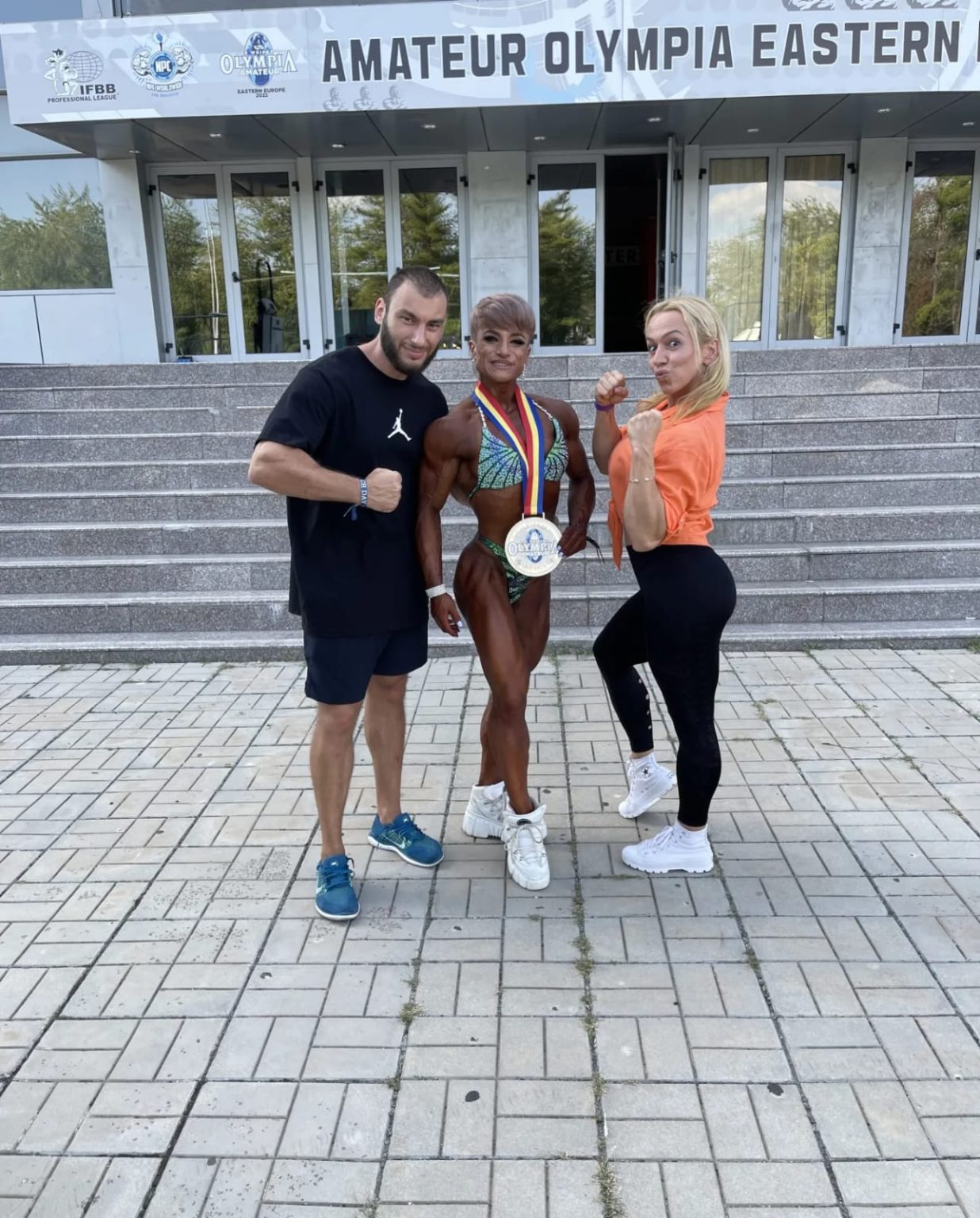 După 25 de ani karate, Lavina Olteanu a trecut la podiumul din culturism