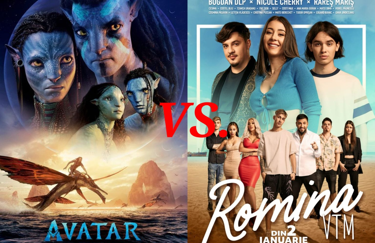 Ce preferă târgoviștenii? Avatar vs. Romina VTM