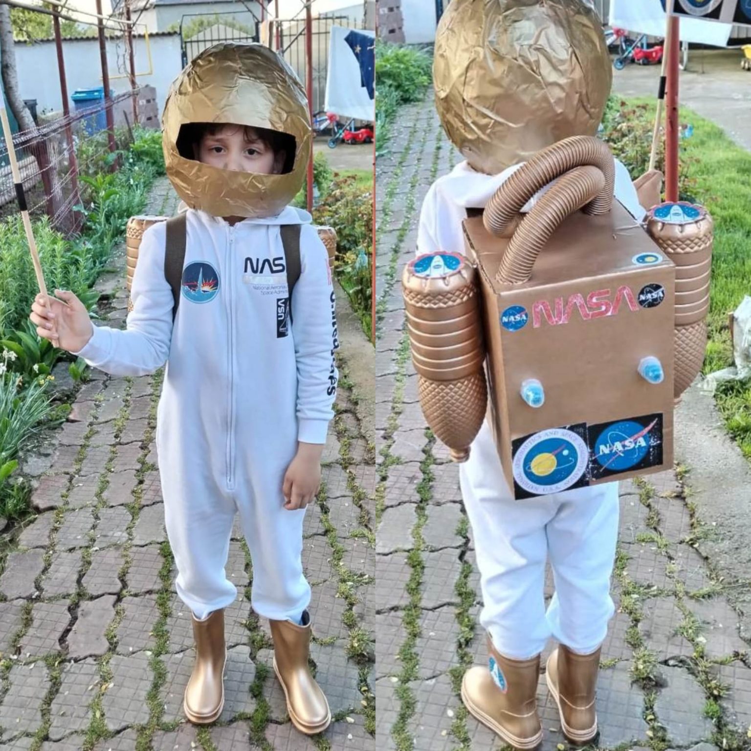 Copiii târgovișteni s-au întrecut în costume „reciclabile” în Săptămâna ...